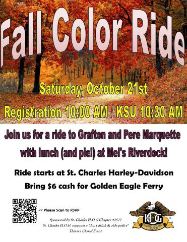 Fall Color Ride | St. Charles Missouri Chapter #2527 | St. Charles ...